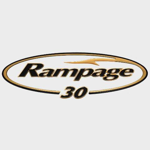 Rampage Yachts Boat Raised Decal Sticker V1173900 | 30 Express Gold ...