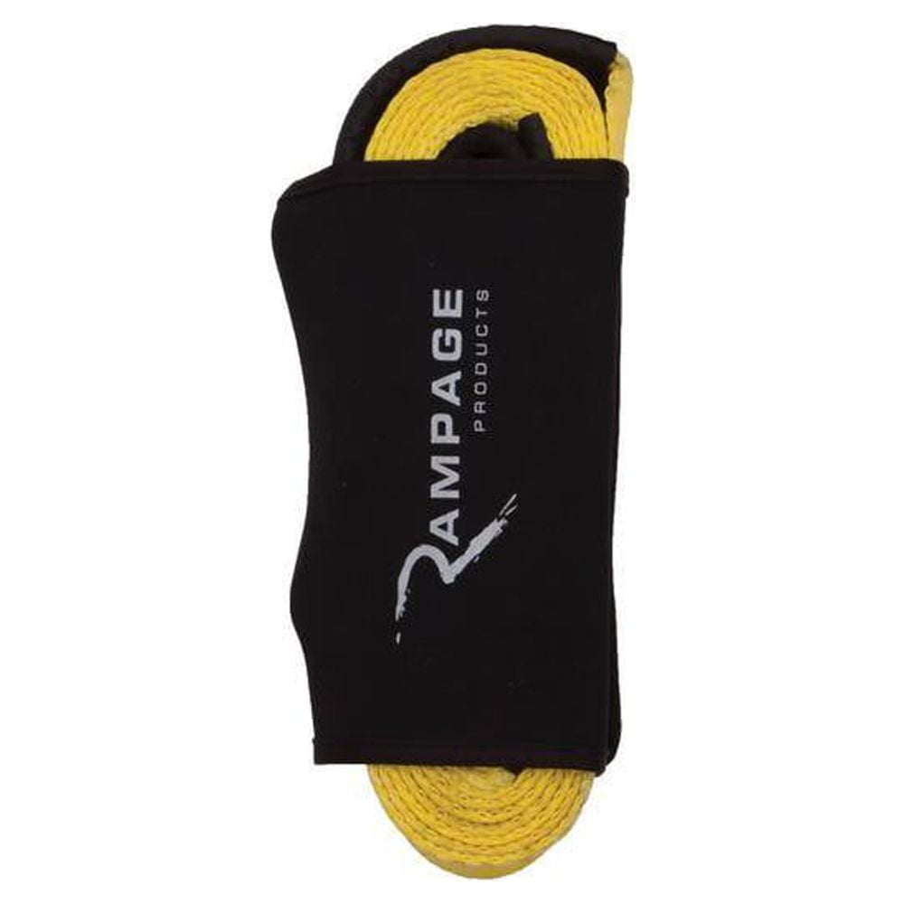 Rampage by RealTruck 2" x 30' Recovery Trail Strap with Carrying Case ...