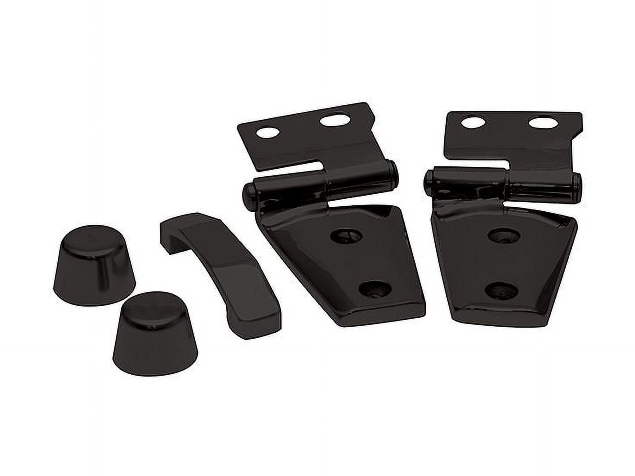 Rampage by RealTruck Hood Kit | Stainless Steel, Black | 87666 ...