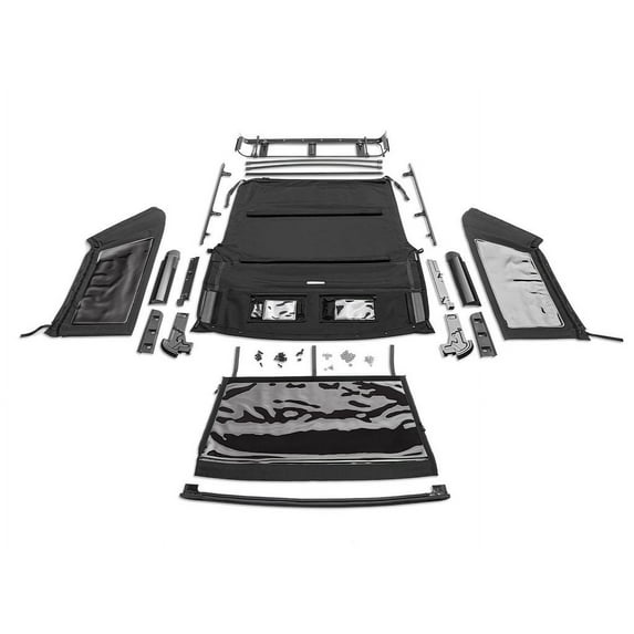 Rampage RealTruck 2021-2024 Ford Bronco Trail View Fastback Frameless ...
