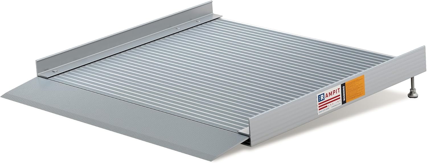 Rampit USA Empower Series Aluminum Adjustable Threshold Ramp, Made in ...