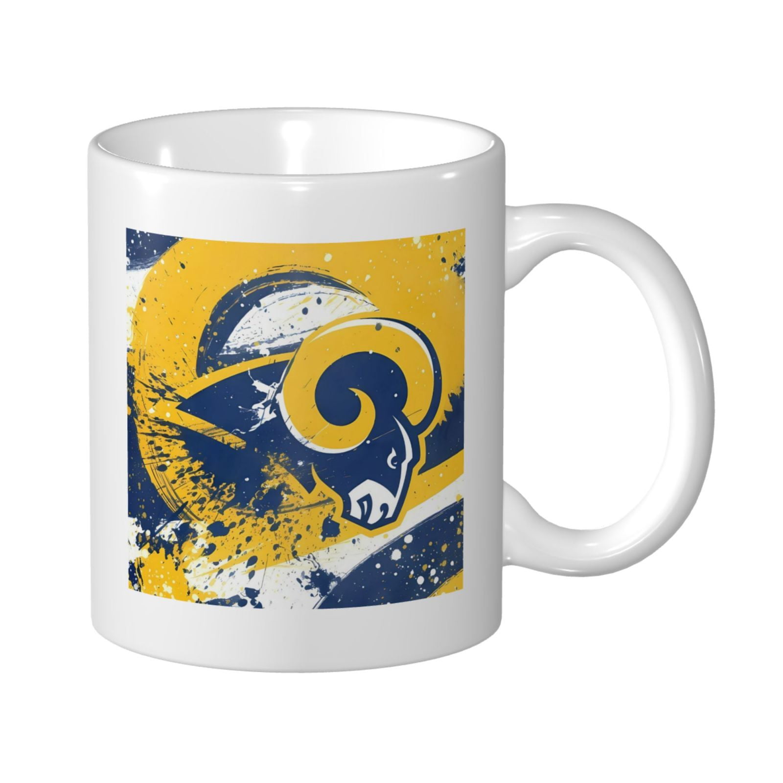 Rams CUPS Men Women Coffee Mug Modern Ceramic Coffee Mugs Set with handle for Tea/Latte ...
