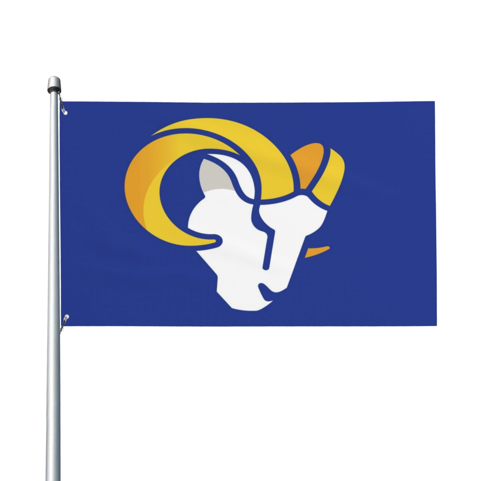 Rams Football Fan 3x5 Ft Flags with 2 Grommets for Indoor Outdoor for ...