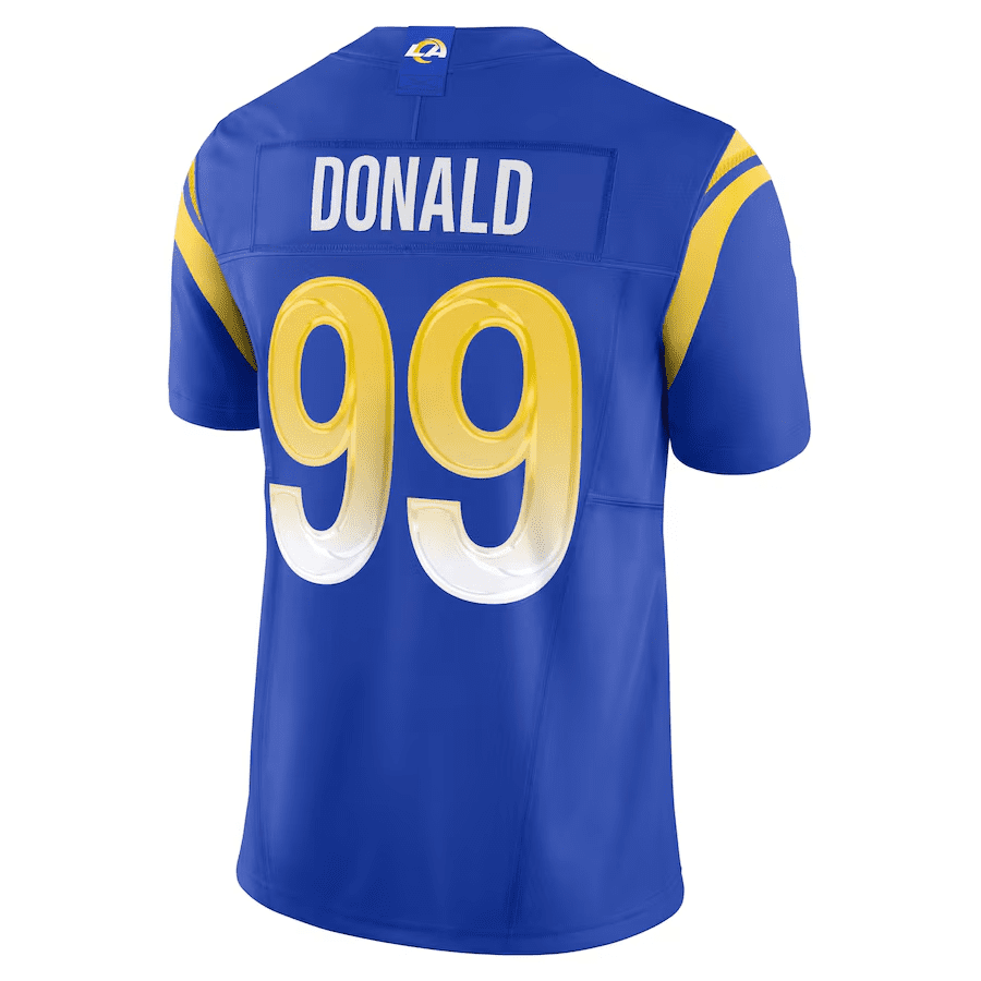 Rams Football Shirt Aaron Donald#99 Sports Team Game Fans For Men ...