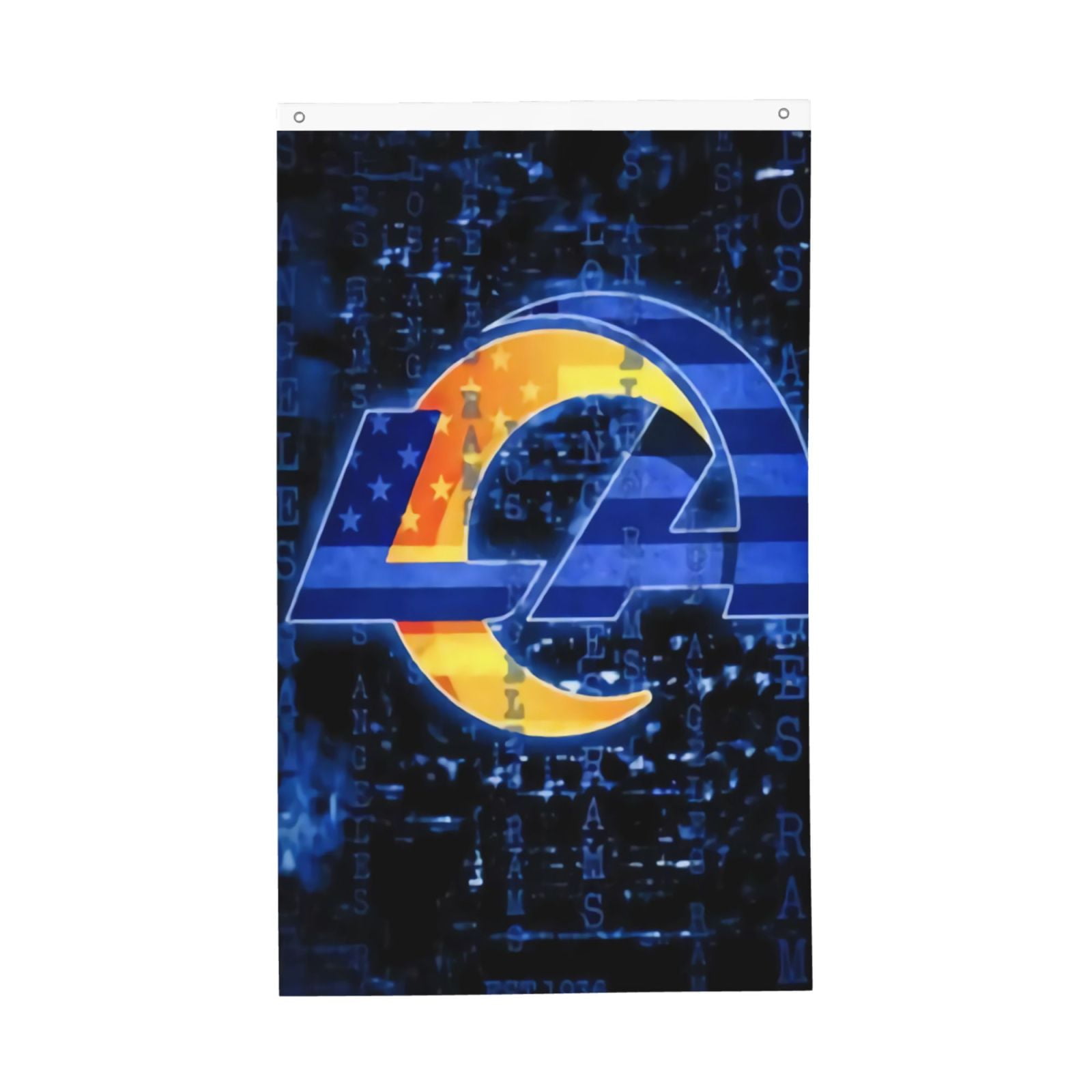 Rams Football Team Double Sided Support Flag 3x5ft Flag, Personalized ...