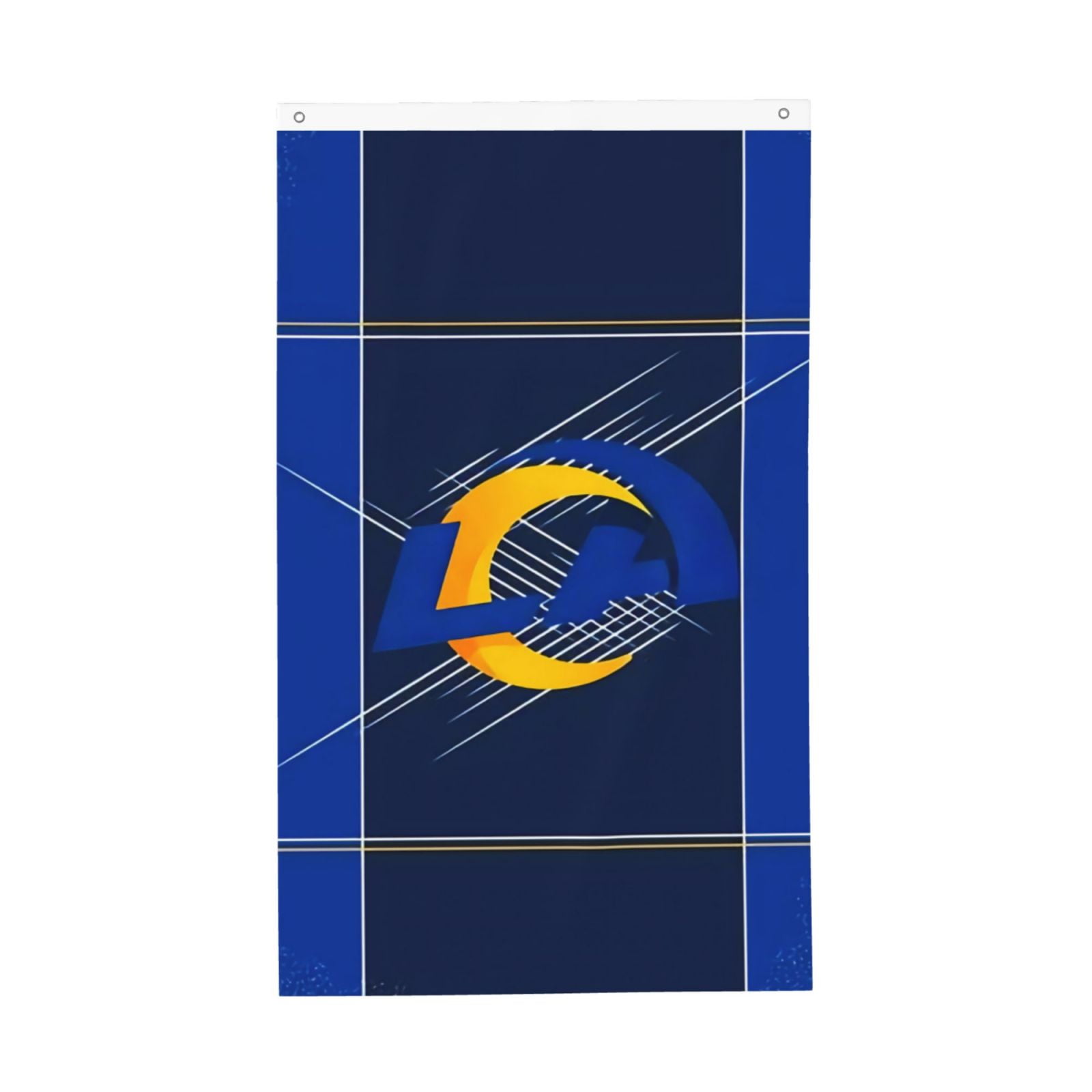 Rams Football Team Double Sided Support Flag 3x5ft Flag, Personalized ...