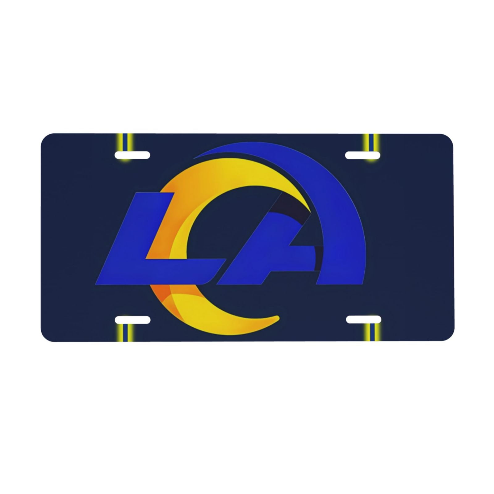 Rams License Plate Thickened Aluminum Car Front Frames Tags Great for ...