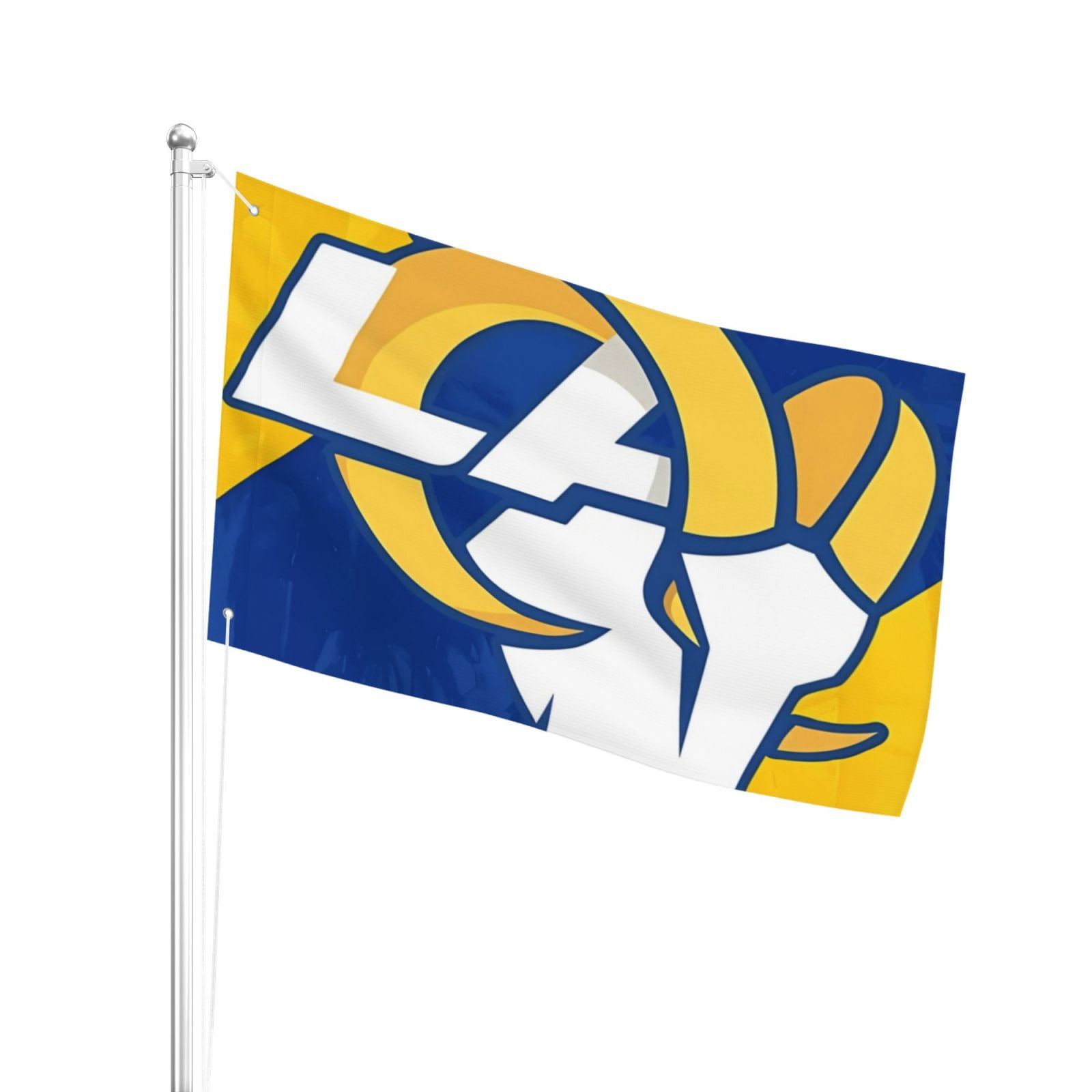 Rams Three Layer personalized Double Sided Flag Football Fans National ...