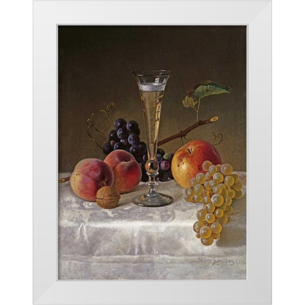 Ramsay, Milne 19x24 White Modern Wood Framed Museum Art Print Titled ...