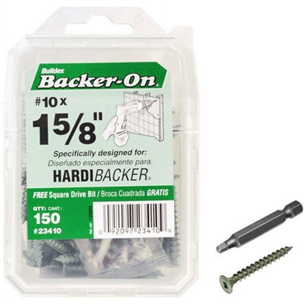 Ramset 23410 Backer-On Screw 10"X1-5/8" - Walmart.com