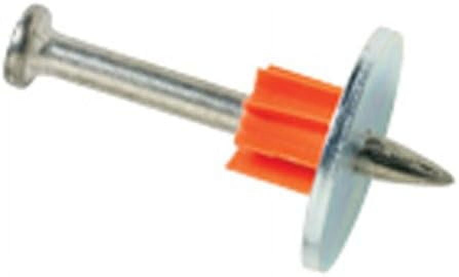 Ramset Powder Fastening Systems 1524SDP 3-Inch Washered Pins, 100 Pack - Walmart.com