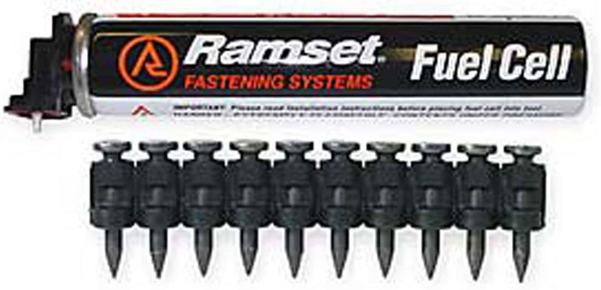 Ramset Powder Fastening Systems FPP034B 3/4-Inch Black Pins with Single ...