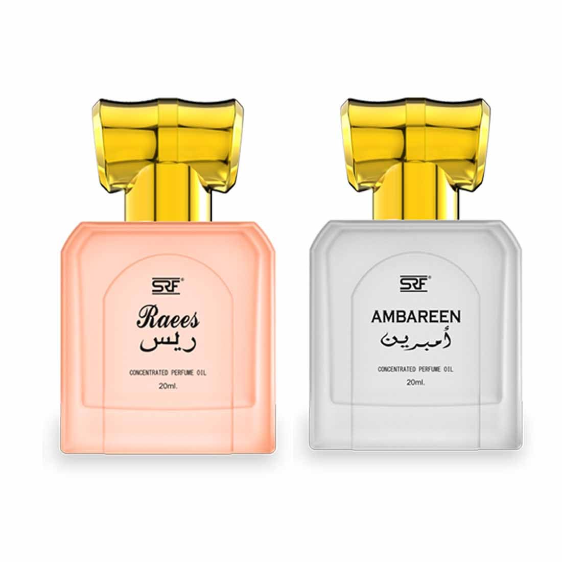 Ramsons SRF Ambareen + SRF Raees Concentrated Perfume Oil Combo For Men ...