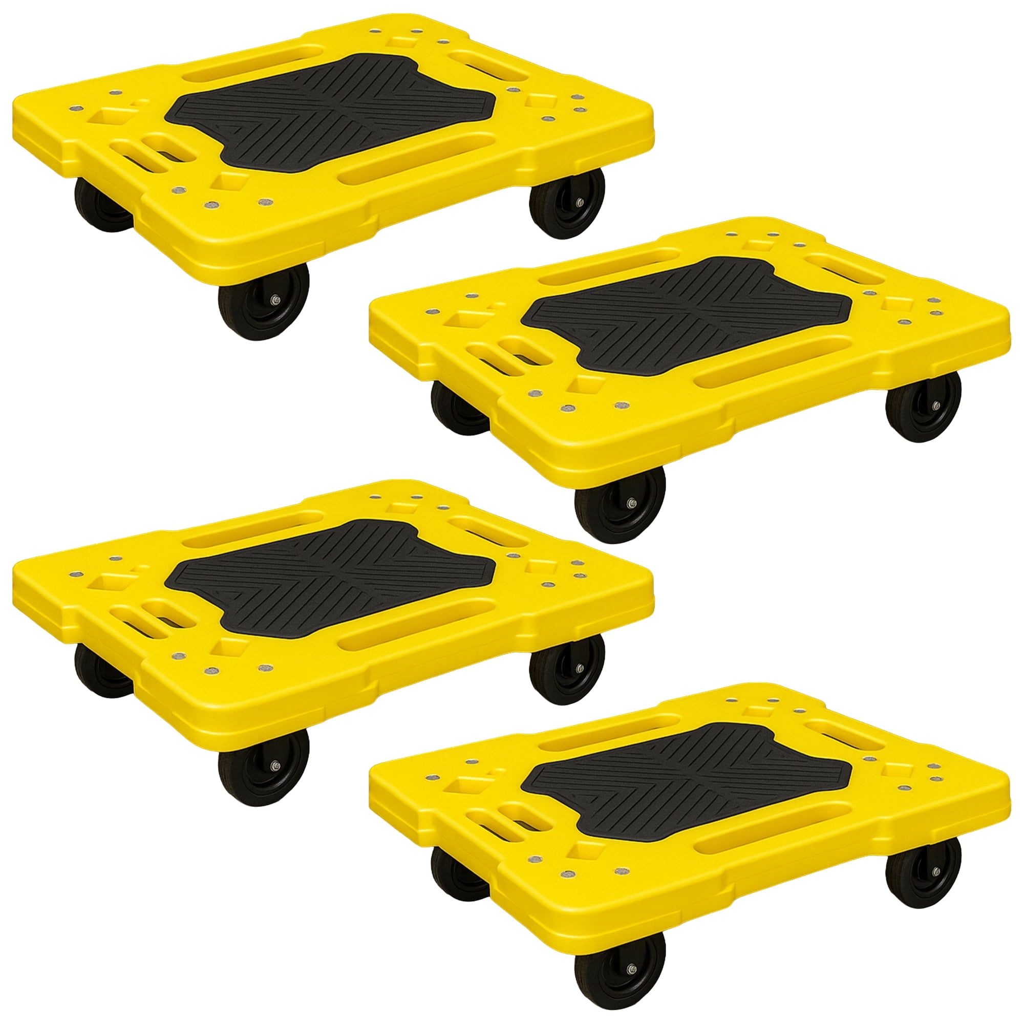 Ramtuff Connectable Moving Dolly, Sturdy Plastic Cart with Swivel ...