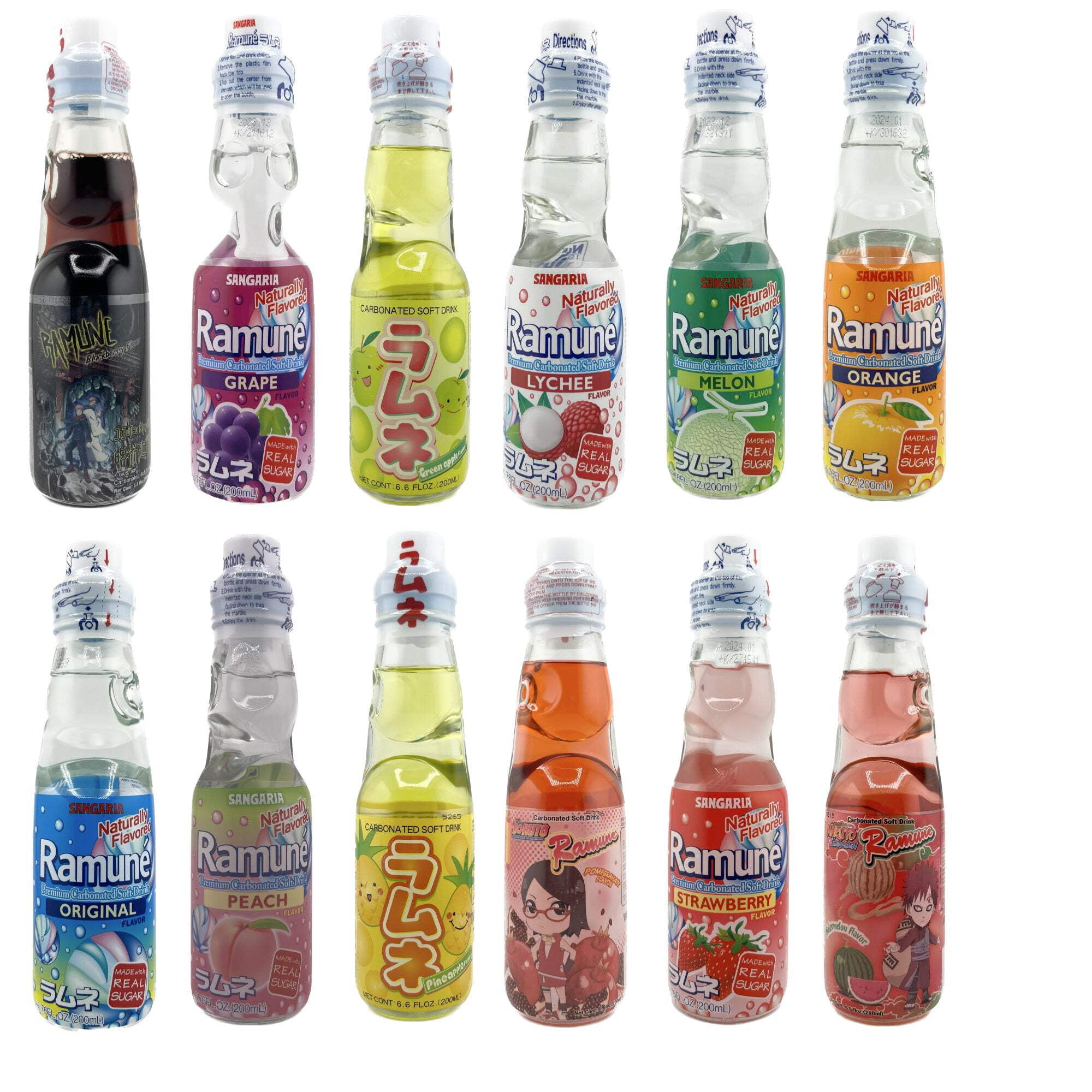 Ramune variety pack of 12 - Walmart.com