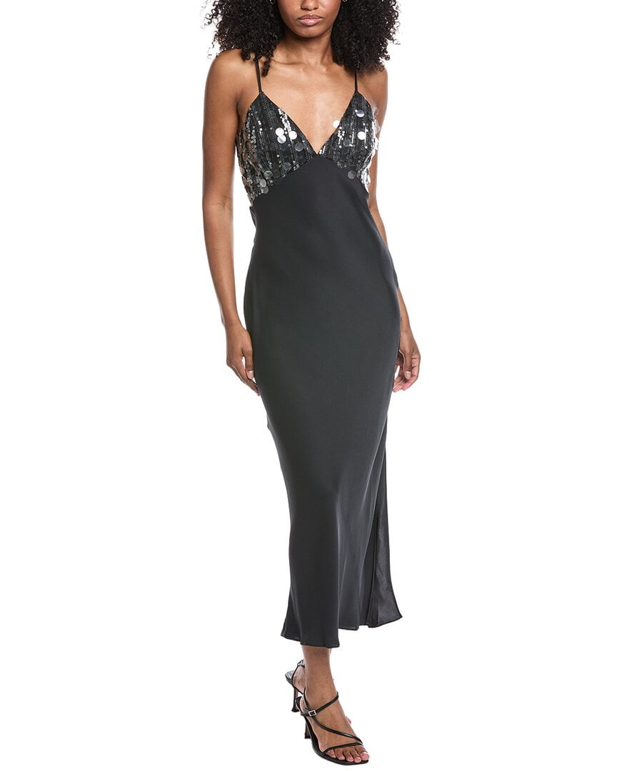 Ramy Brook womens Nadiene Maxi Dress, 4, Black - Walmart.com