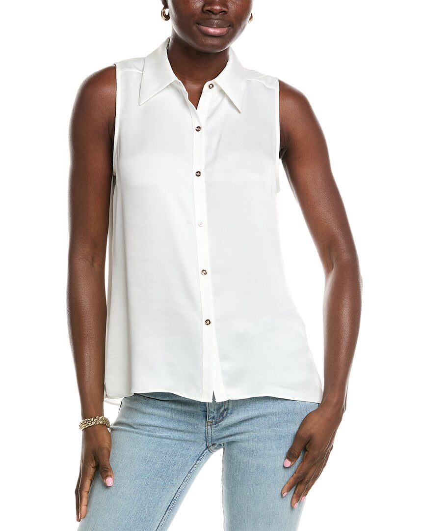 Ramy Brook womens Sarabeth Shirt, XXS, Ivory - Walmart.com