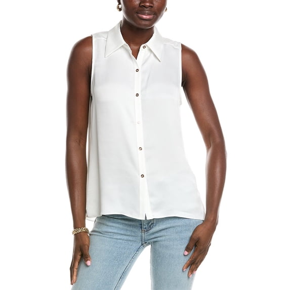 Ramy Brook womens Sarabeth Shirt, XXS, Ivory - Walmart.com