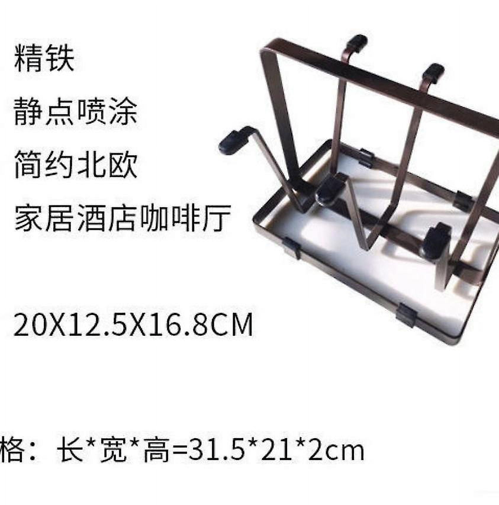 RanSeTi Stainless Steel Cup Holder Water Cup Hanger Shelving -Frosted ...