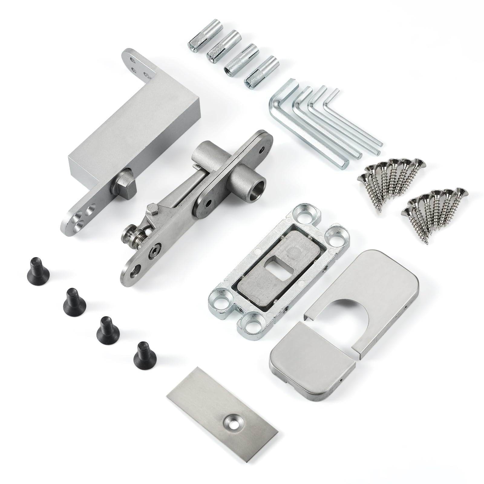 Ranbo Commercial/Home Self Closing Door Pivot Hinges Heavy Duty Hidden ...