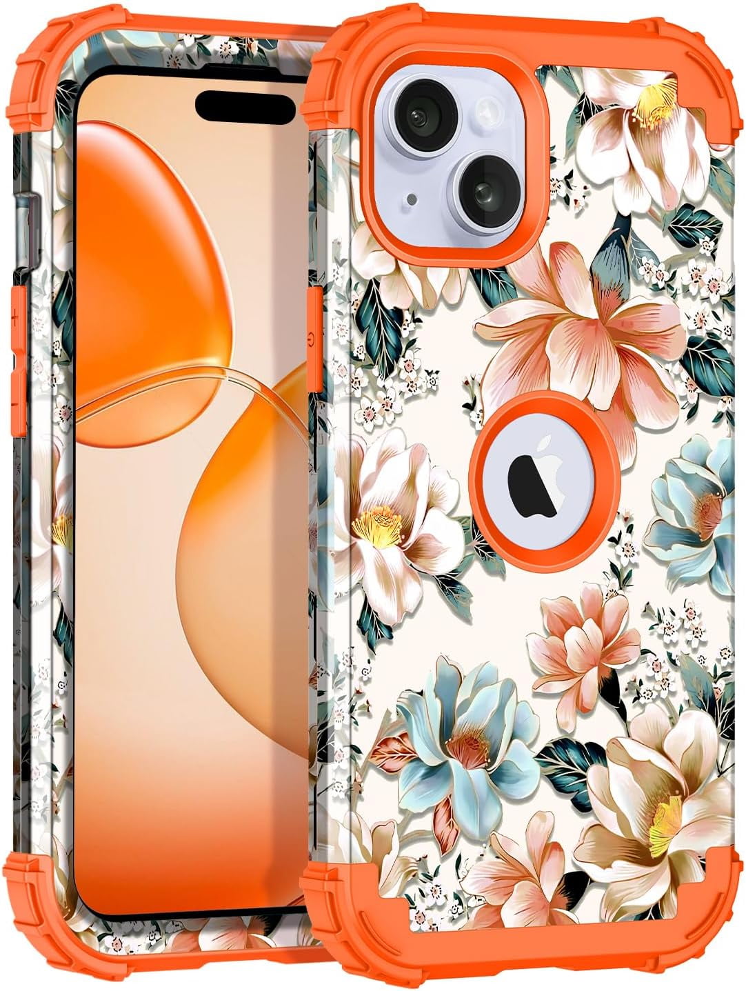 Rancase Compatible with iPhone 15 Plus Case,Heavy Duty 3 in 1 ...