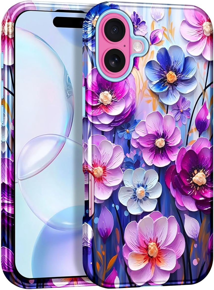 Rancase for iPhone 16 Plus Case,Heavy Duty Full Body Shockproof ...