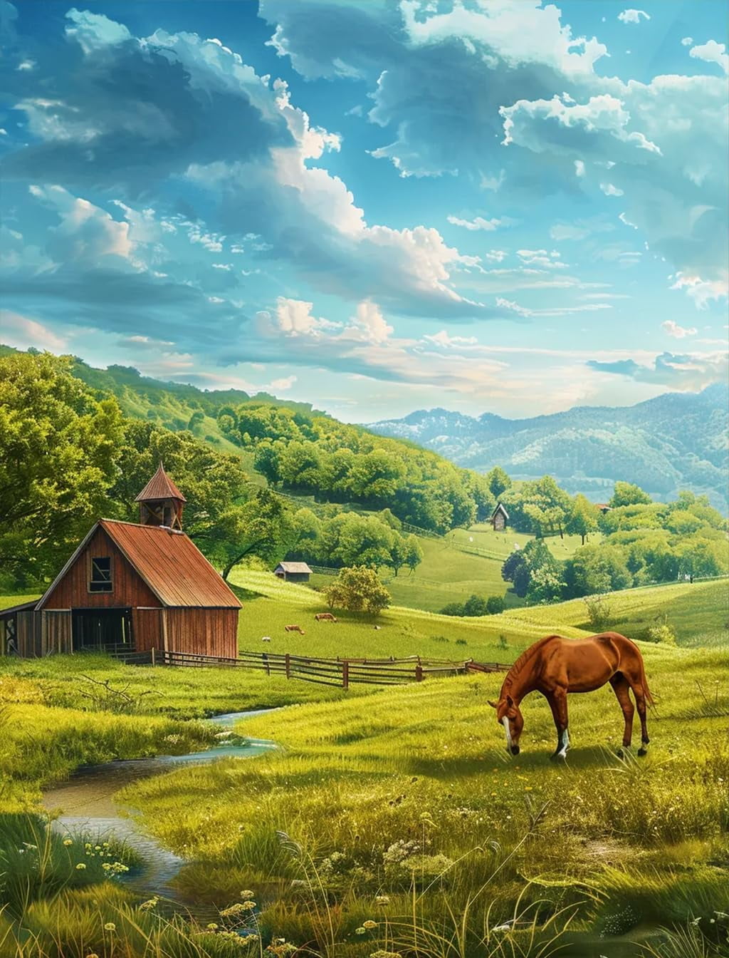 Ranch 300 Pieces Puzzle for Adults Educational Intellectual Jigsaw ...