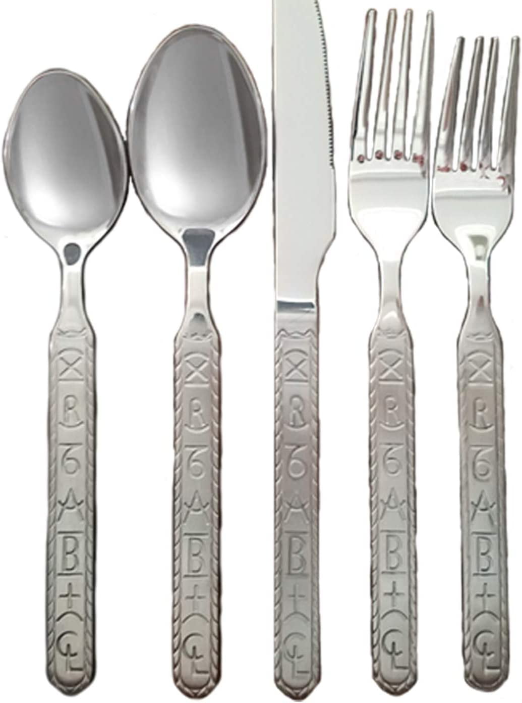 Ranch Brands Stainless Silverware Set (20 piece) by - Walmart.com