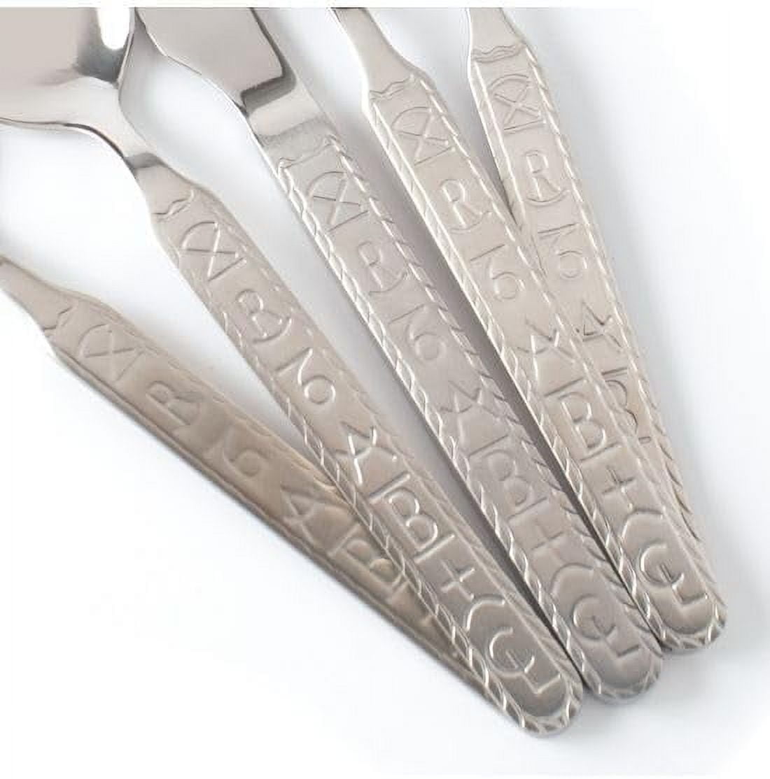 Ranch Brands Stainless Steel Western Flatware/Silverware Set (20 piece ...