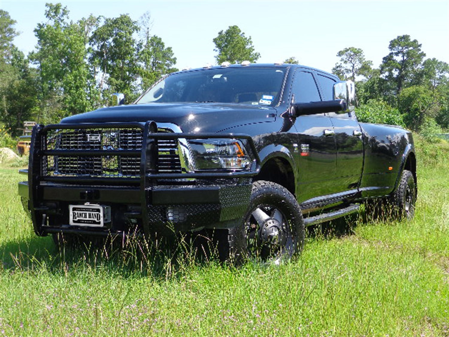 Ranch Hand Sport Series Winch Ready Front Bumper - FBD105BLRS Fits ...