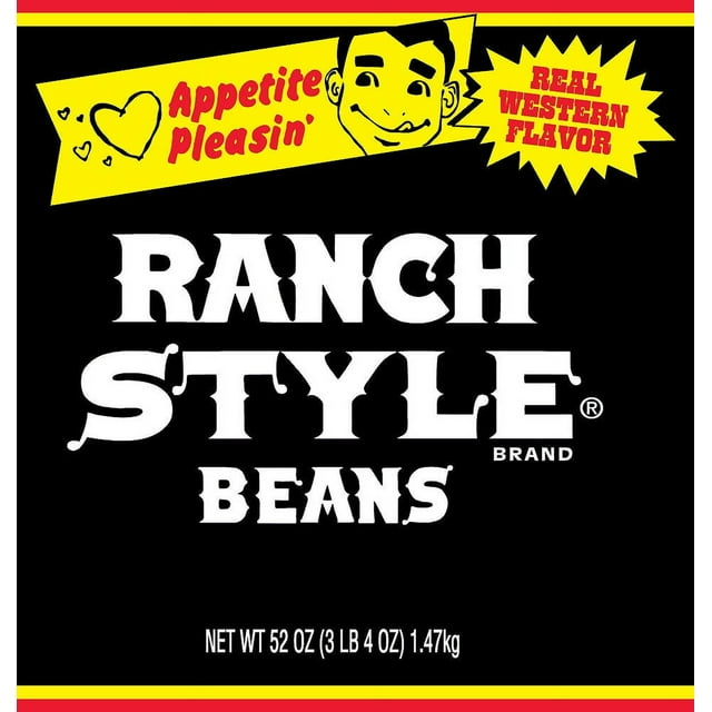 Ranch Style Beans, Canned Beans, 52 oz - Walmart.com