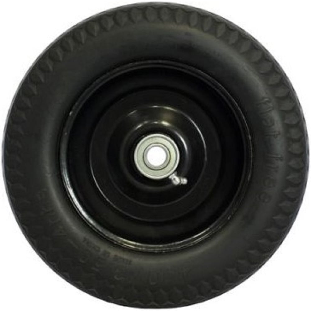Ranch Tough RT415 Universal Fit Flat Free Cart/Hand Truck Tire Assembly ...