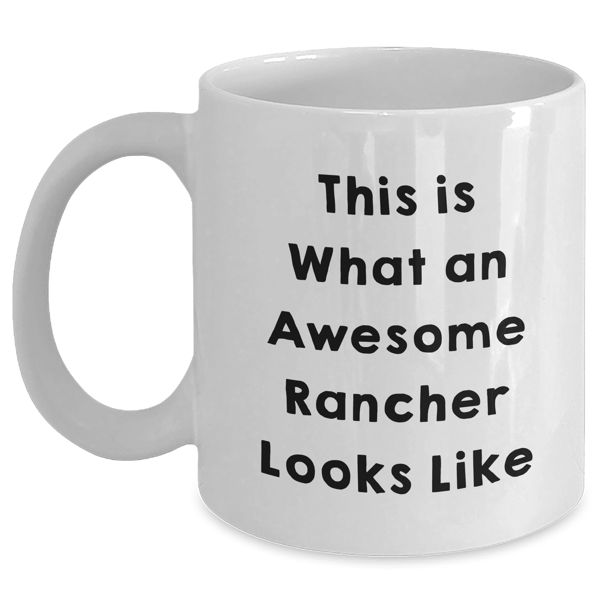 Rancher Gifts from Friends for Awesome Men Graduation Unique White ...