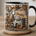 Rancher Mug 2D Printed 3D Effect Personalized Ranch Life Gift for ...