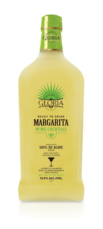Rancho La Gloria, Lime Margarita Cocktail, 13.9% ABV, 1.5L Glass Bottle ...