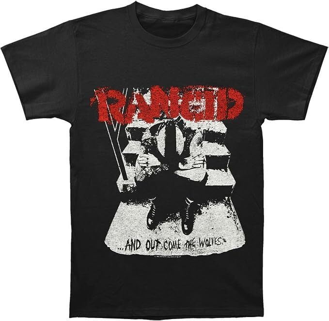 Rancid T-shirt And Out Come the Wolves Album - Licensed - New - Punk ...