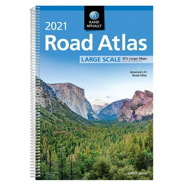 Rand McNally 2021 Large Scale Road Atlas (Paperback) - Walmart.com