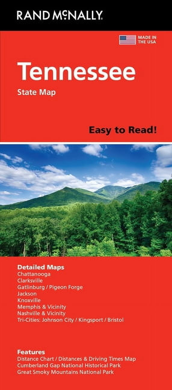 Simple Tennessee Map