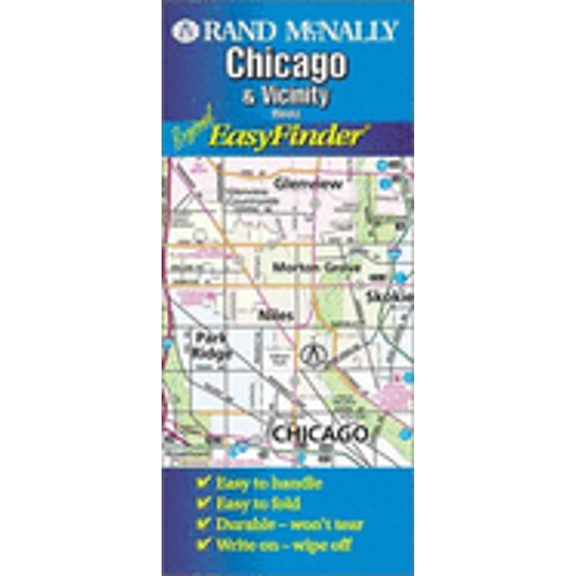 Pre-Owned Rand McNally Easyfinder Chicago and Vicinity Regional ...