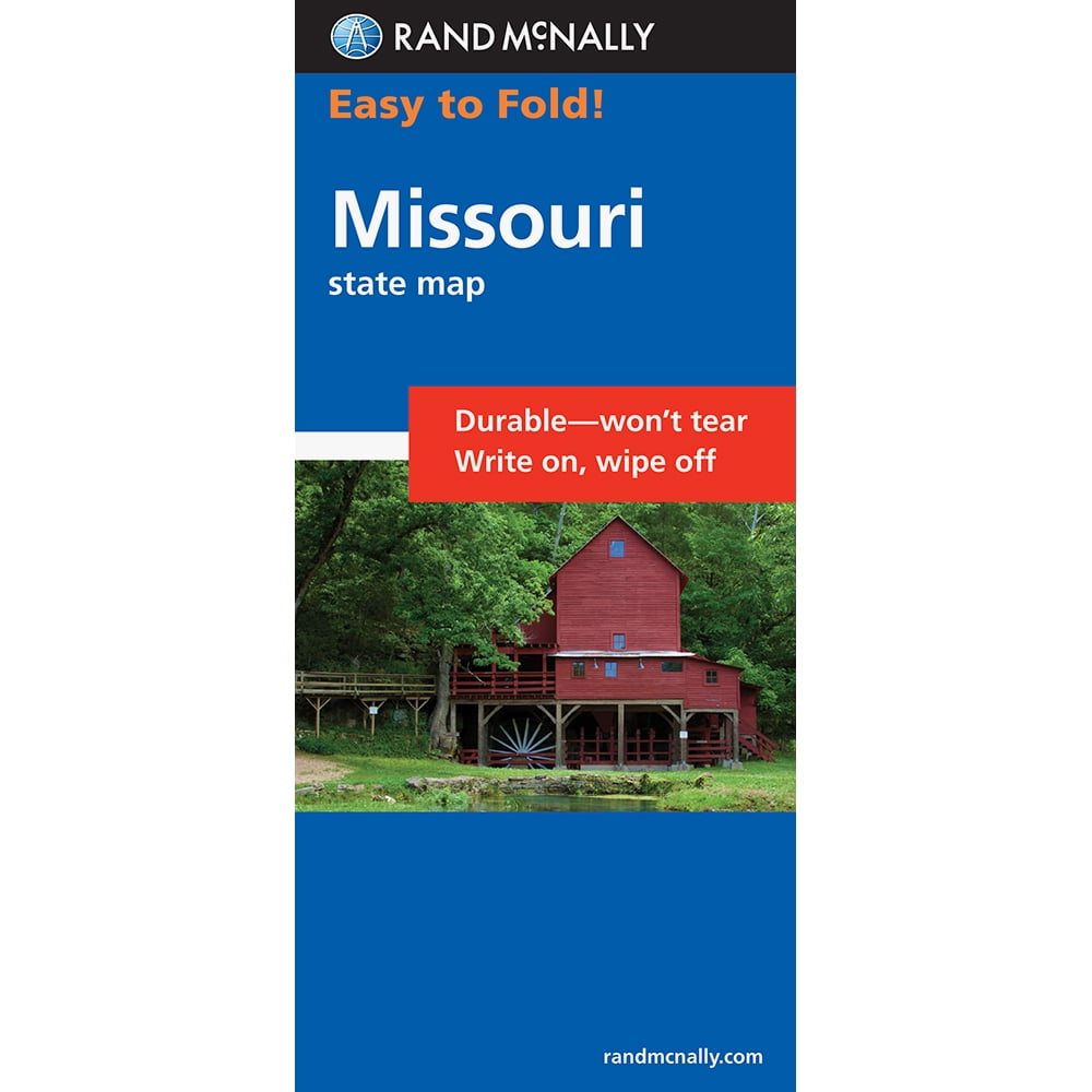 Rand McNally Missouri Easy Finder Map - Walmart.com