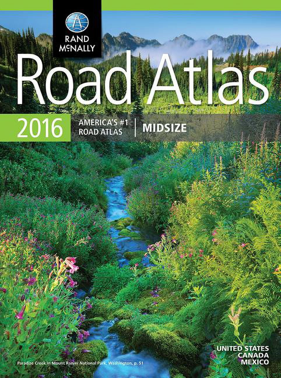 Rand McNally Road Atlas Midsize - Walmart.com