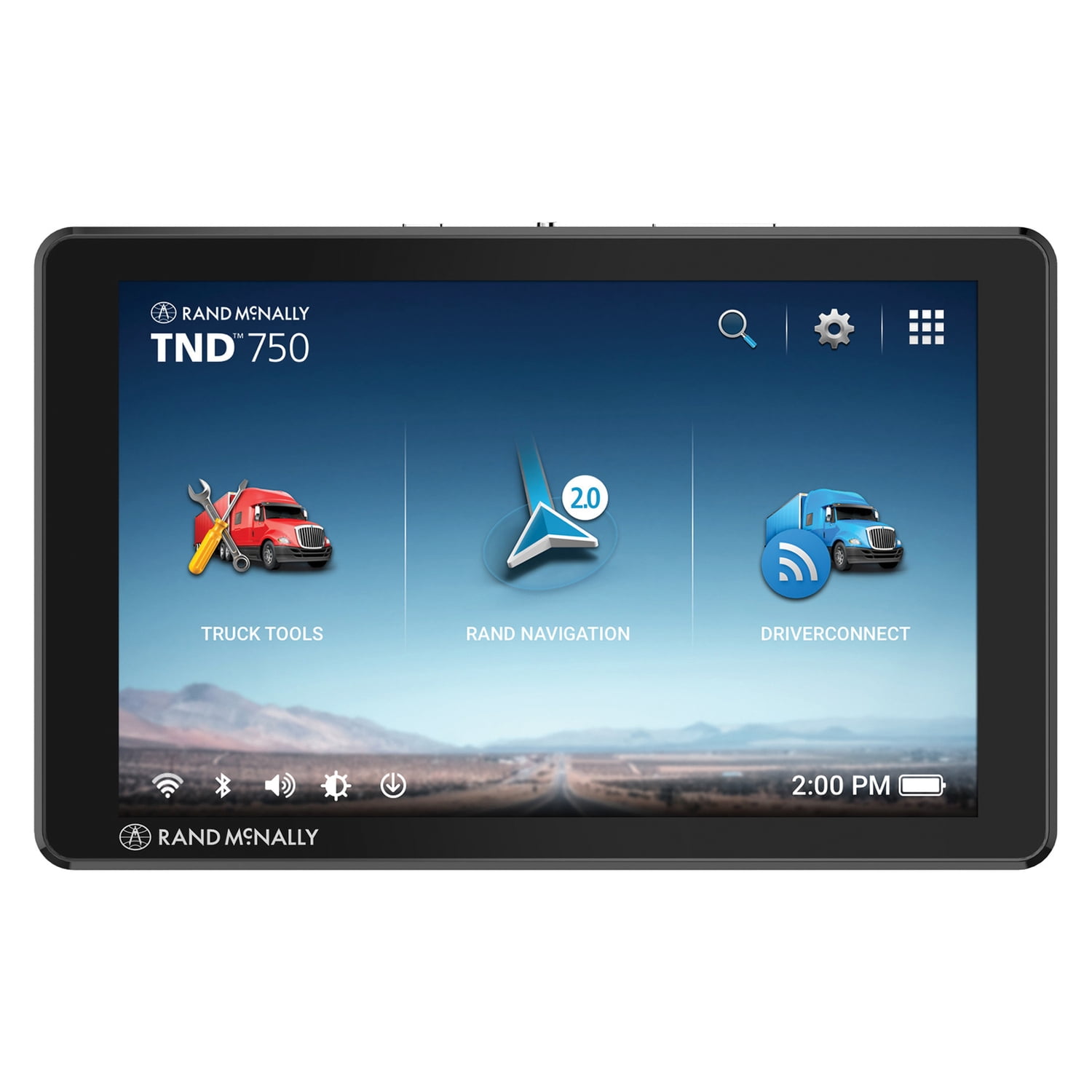 Rand McNally TND750 7 Inch GPS Truck Navigator with Easy-to-Read ...
