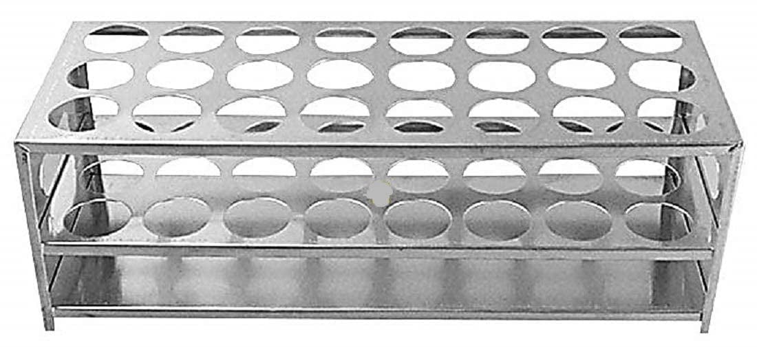 Randhawa Global RG 25 mm Dia 24 Holes Aluminum Test Tube Rack for ...