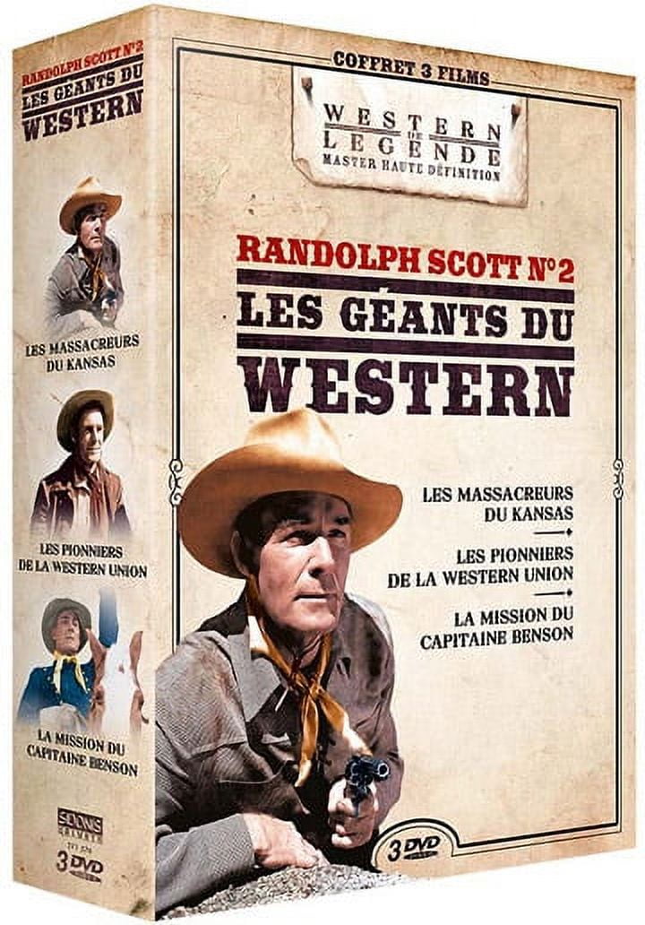 Randolph Scott Collection: The Stranger Wore a Gun / Western Union ...