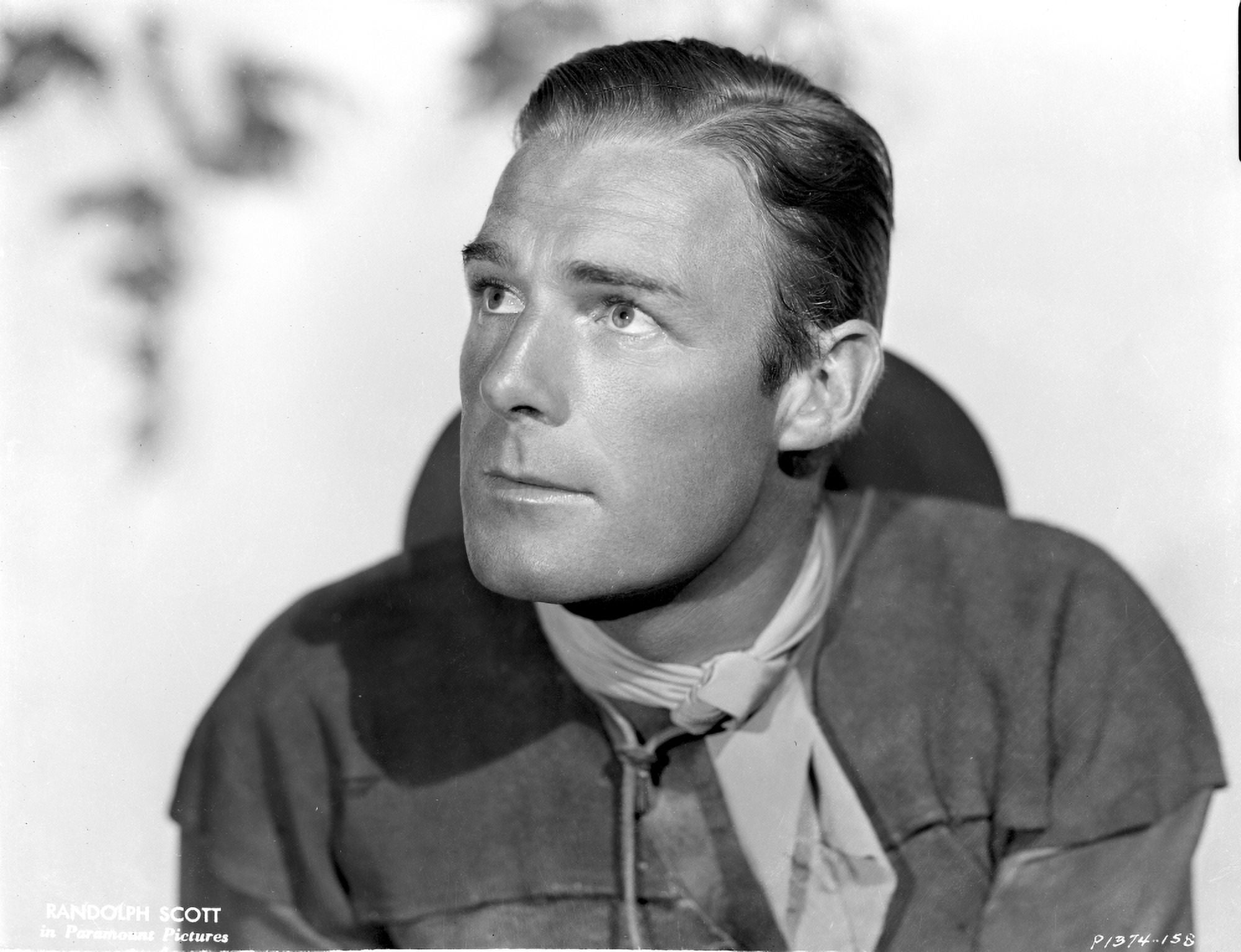 Randolph Scott as a cowboy Photo Print (8 x 10) - Walmart.com