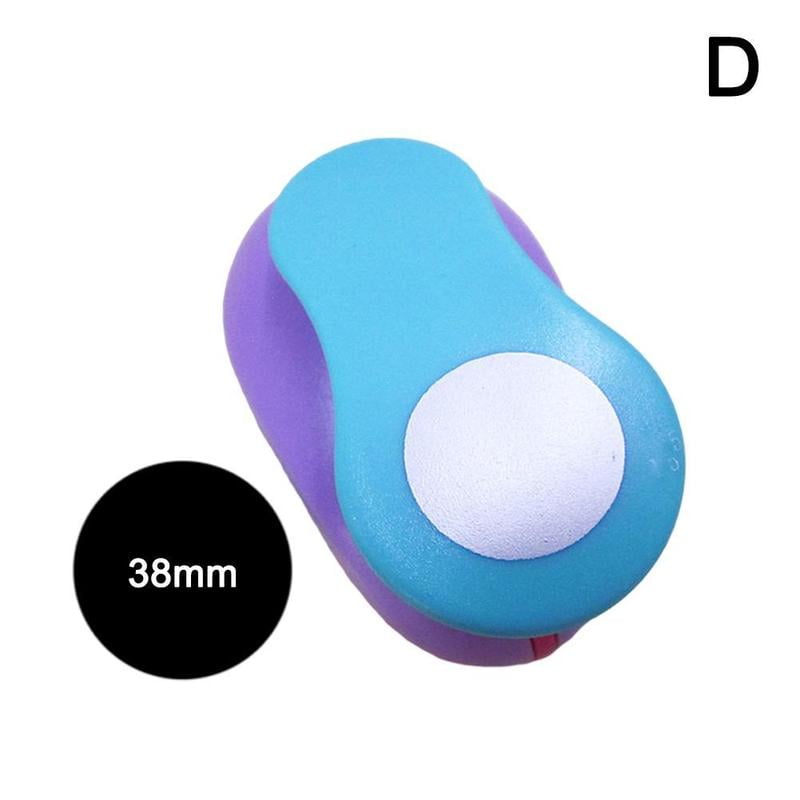Random Color Big Circle Round Paper Punches Embossing Scrapbooking ...
