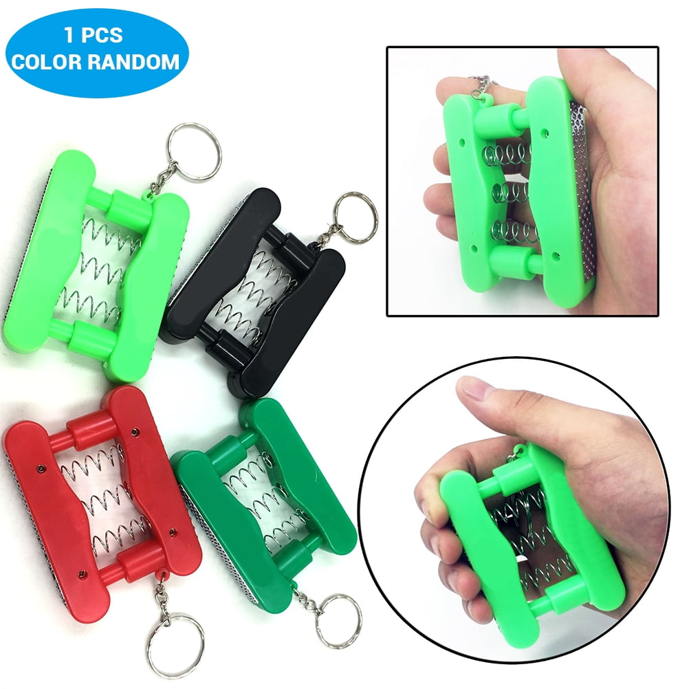 Random Color Funny Electric Shock Hand Grip Keychain Mini Safety April ...