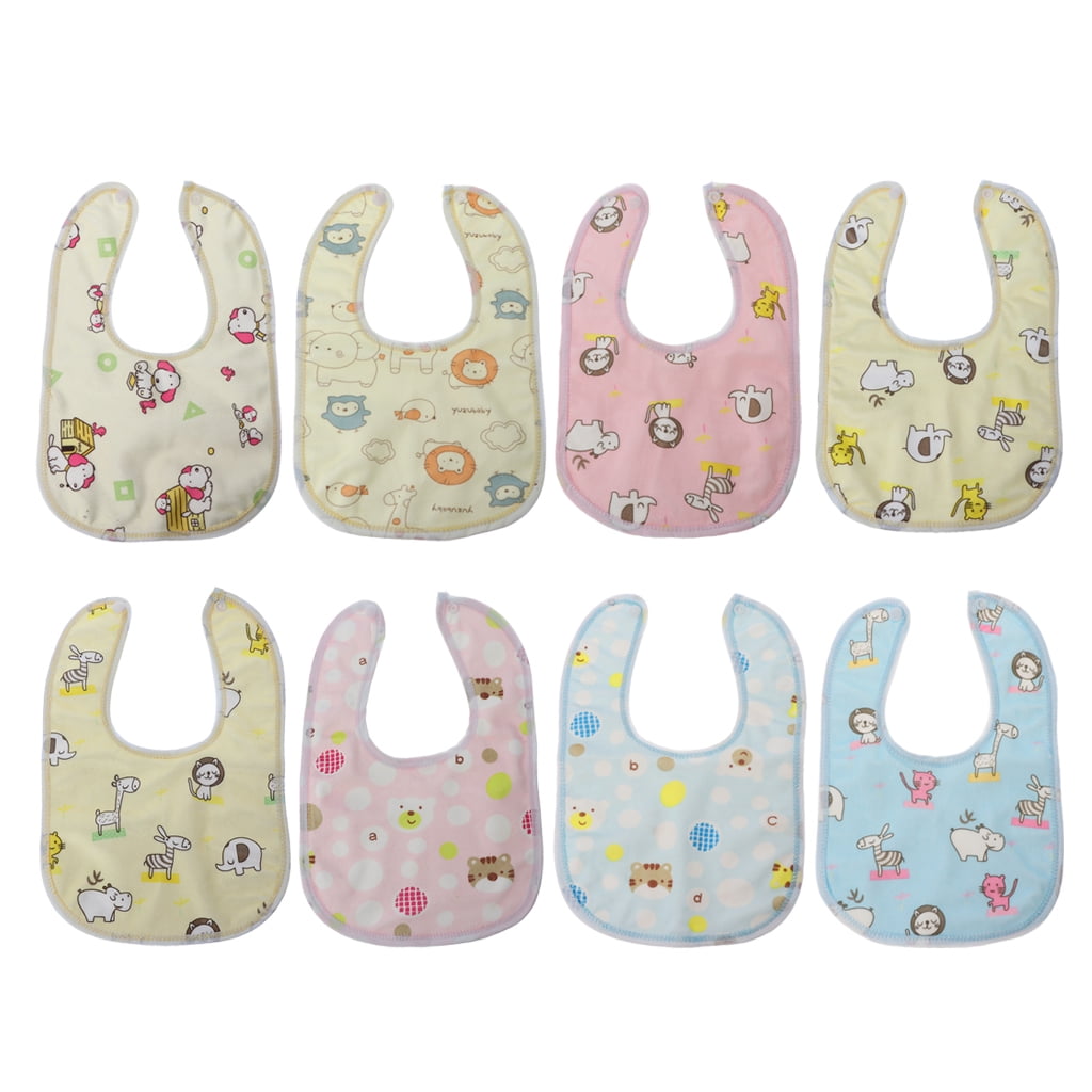 Random Color Random Style Baby Bib Crystal Velvet Waterproof Baby Care ...