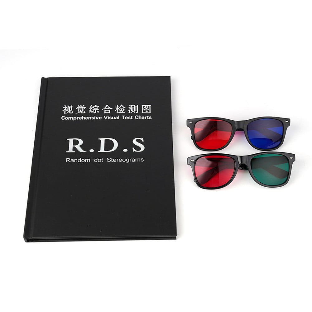 Random Dot Stereogram Comprehensive Vision Test Chart Astigmatism Book ...
