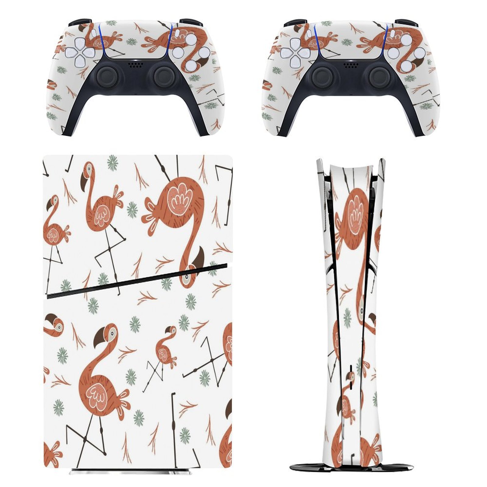 Random, Flame Bird PS5/PS5 Slim Digital Disc Skin Sticker For Console ...